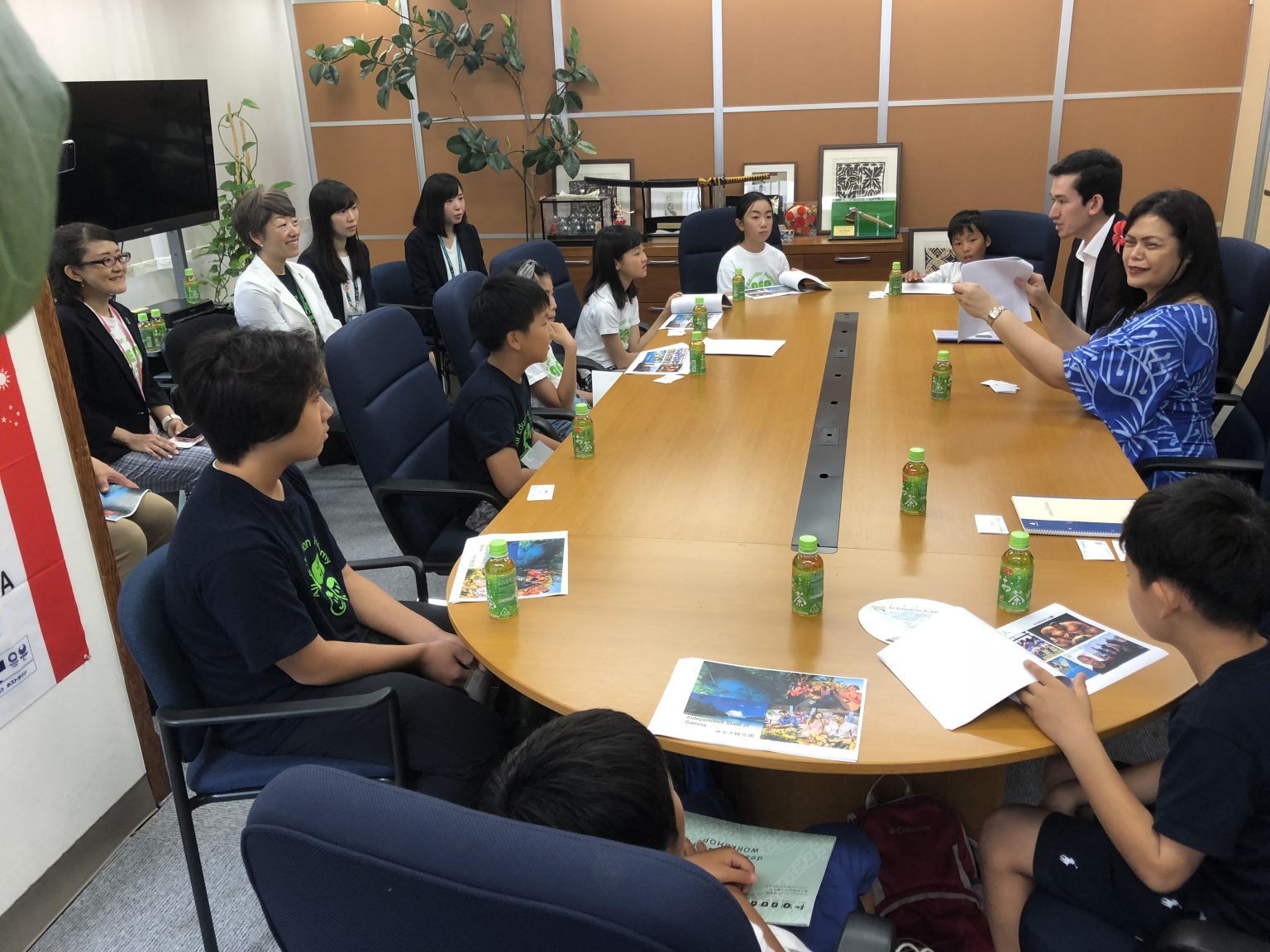 EMBASSY VISITS – The Independent State of Samoa