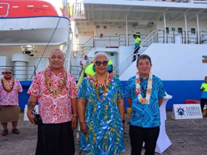 Launching Ceremony of MV Lady Samoa IV – The Independent State of Samoa